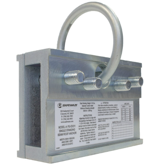 Standing Seam Roof Anchor – Rilco Safety Supply